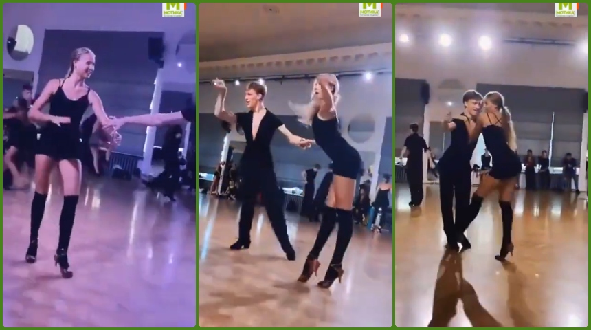 Професионалната танчерка Полина Кулакова ќе ви покаже како се прави тоа и на високи потпетици