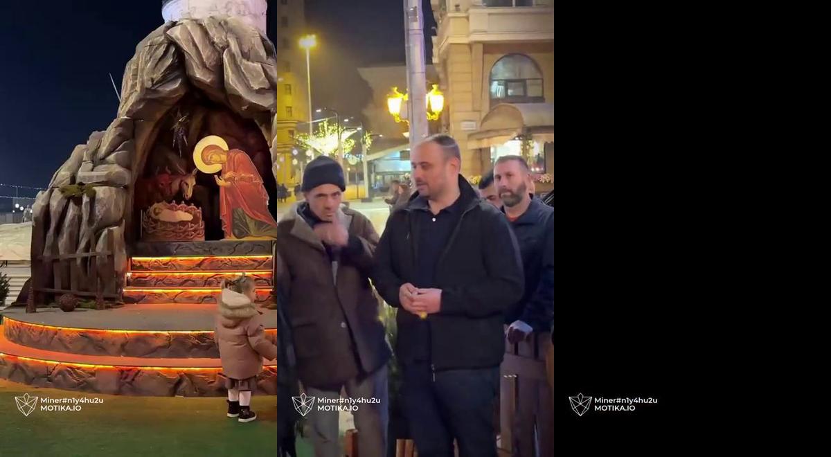 Убава глетка на плоштадот во Скопје | Мотика